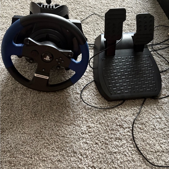 VR, AR & Accessories | Gaming Steering Wheel And Pedals Set | Poshmark